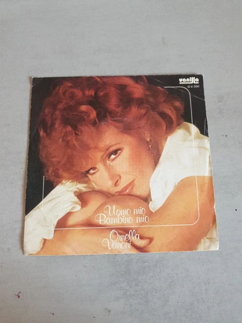 ORNELLA VANONI HOMME Mon Enfant Mon Chante Chante 45 Italie Press 1975 ...