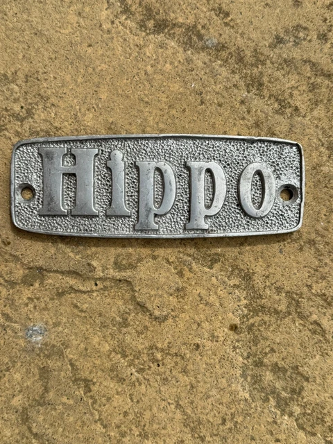 LEYLAND HIPPO TRUCK Lorry Radiator Grille badge plate sign emblem £100. ...