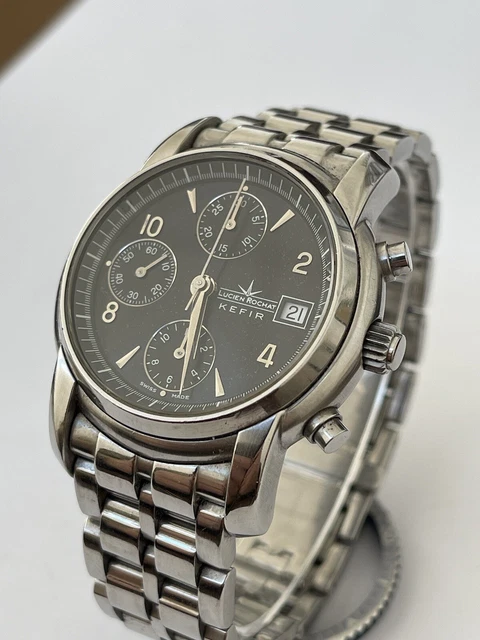 LUCIEN ROCHAT KEFIR Chronograph Automatico Limited Swiss Made 7750 $334 ...