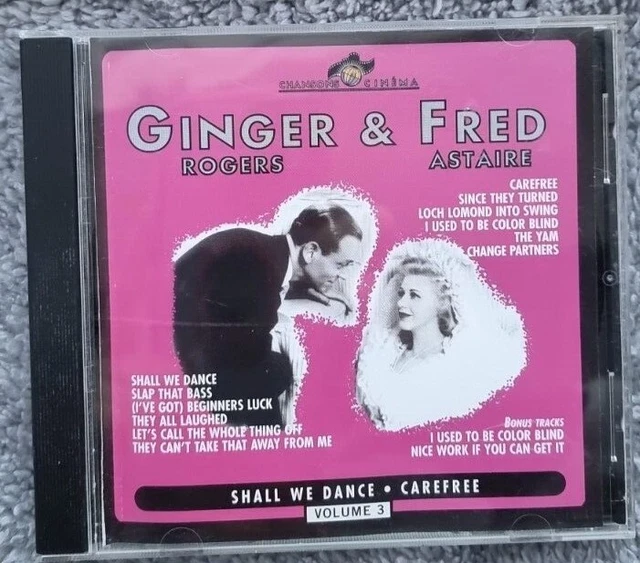 GINGER ROGERS & Fred Astaire - Shall we dance (Volume 3) **RARE CD ALBUM** EUR 2,97 - PicClick FR