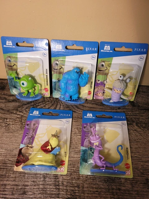 MATTEL MICRO COLLECTION Disney Pixar Monsters, Inc. - Set of 5 - New ...