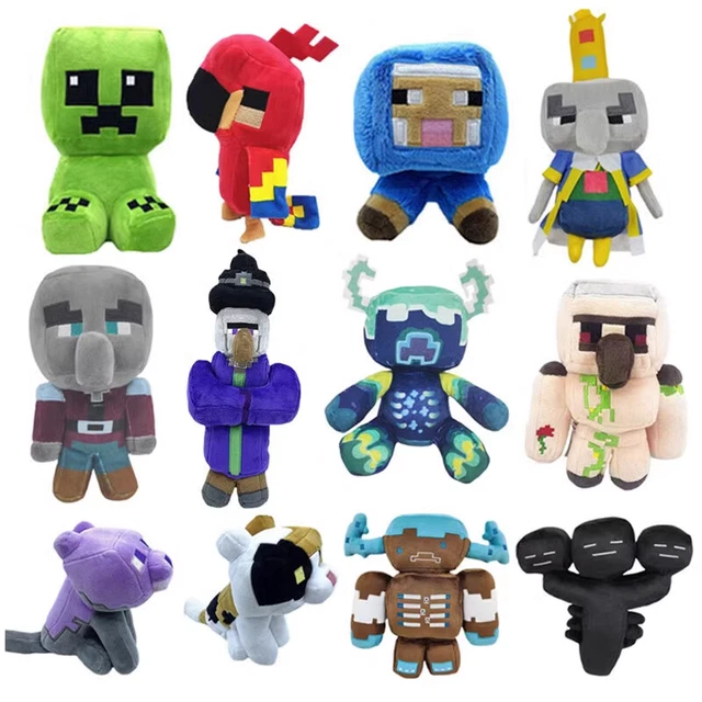 FOR MINECRAFT PLUSH Toy Creeper Enderman Bee Stuffed Animal Plushies ...