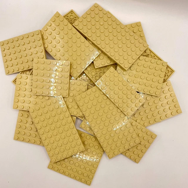 LEGO MEDIUM PLATES, Tan, Approx. 160g $16.00 - PicClick AU