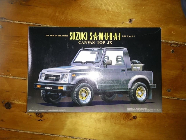 FUJIMI SUZUKI SAMURAI Canvas Top JX Model Kit 1/24 scale #48 03348 ...