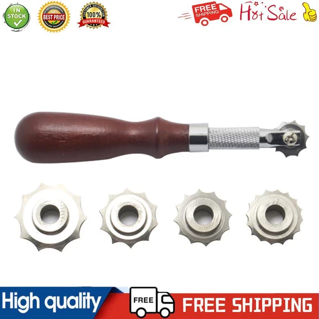 ALLOY STITCH LINE Marking Wheel with Wooden Handle Professional for ...