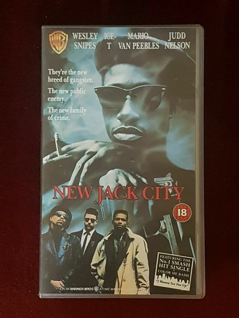 NEW JACK CITY {1991, Vhs/Pal} Wesley Snipes, Ice-T. Rare & Oop ...