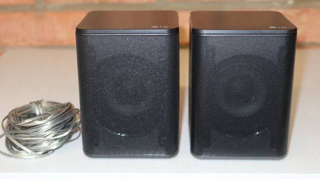 LG S78S1-S REAR Surround Speakers & Speaker Cable (for SPK8-S Bluetooth ...