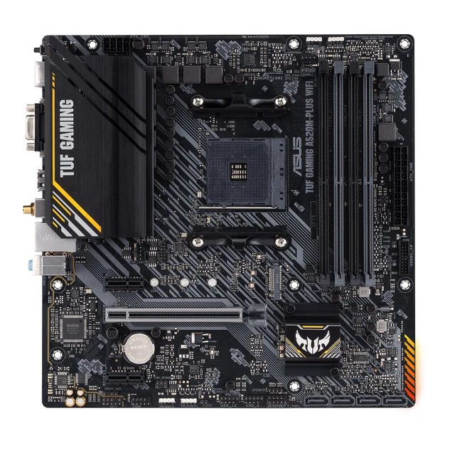 ASUS TUF GAMING A520M-PLUS WIFI AMD A520 Socket AM4 micro ATX £112.92 ...