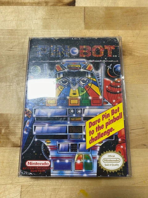 PIN-BOT NES NINTENDO Entertainment System CIB Complete in Box Pin Bot ...
