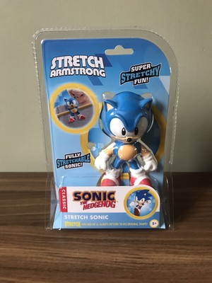 CLASSIC SONIC THE Hedgehog Stretch Sonic Figure Super Stretchy Action ...