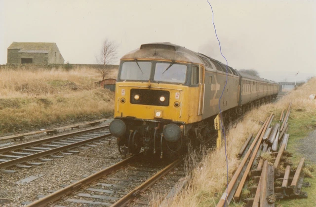 DIESEL RAILWAY PHOTO Br Class 47 Photograph Train Picture On Passenger ...