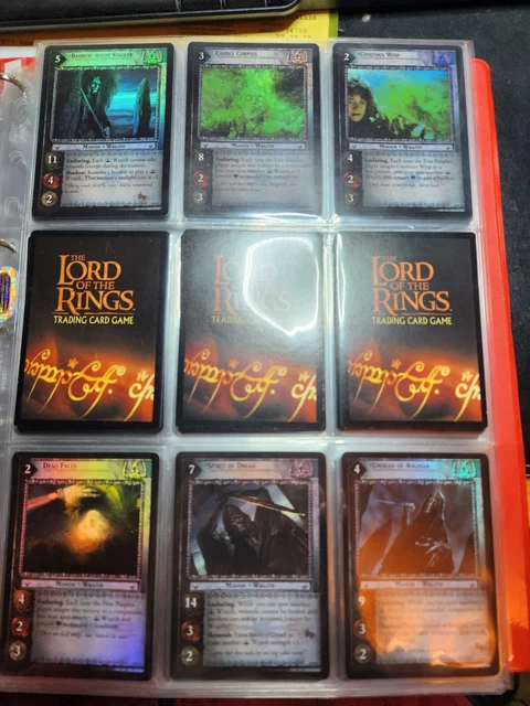 LOTR CCG TCG: Wraith Collection Complete Set Lord Of The Rings 6/6 EUR ...