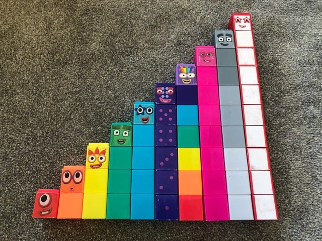 CBEEBIES NUMBERBLOCKS BLOCKS 1-10 £15.00 - PicClick UK