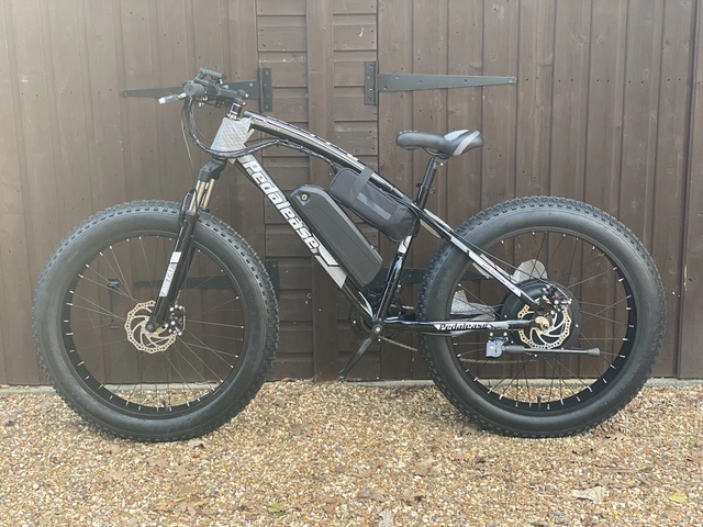 ELECTRIC EBIKE FAT Wheel 48v 1500w 14Ah Battery 26x4inch Pedalease Big ...
