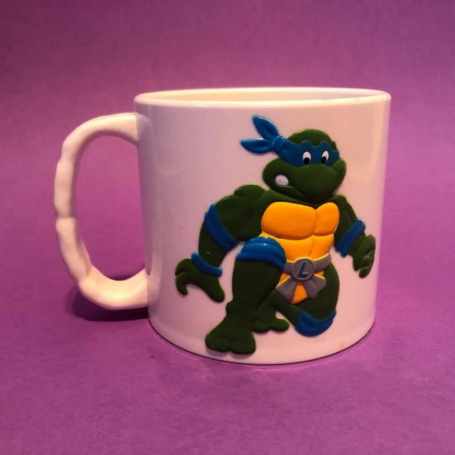 RARE VINTAGE TEENAGE Mutant Ninja Hero Turtles Blockbuster Video Cup ...