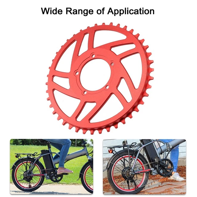ANNEAU CHAÎNE DÉCALAGE vélo électrique Ebike 42T correction pour BAFANG ...