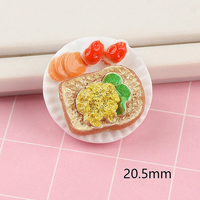 6PCS MINI DIM Sum Platter DIY Discape Decorations Doll Ornaments £1.55 ...