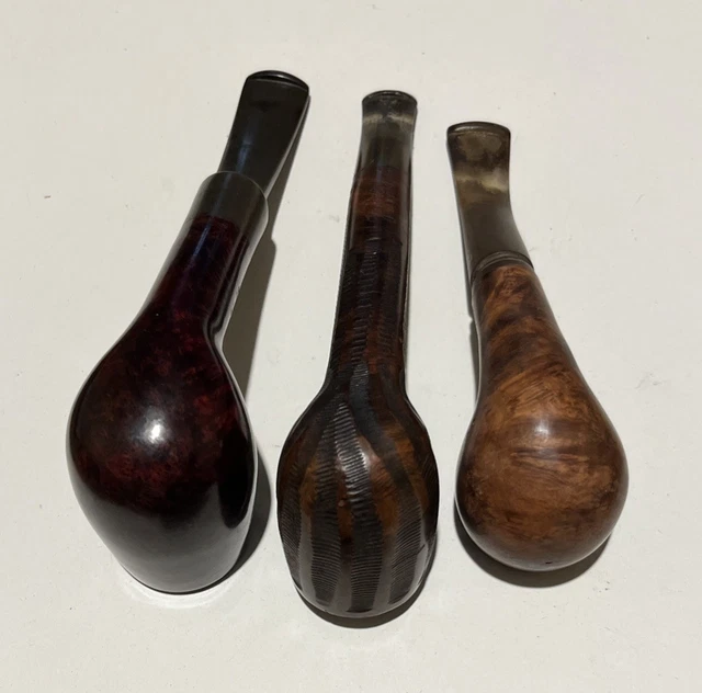 LOT 3 PIPES en bruyère JEANTET DIPLOMATE Nº82 20 + St Claude + Raly ...