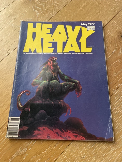 ORIGINAL FIRST YEAR FIRST EDITION Heavy Metal Magazine - May 1977 EUR ...