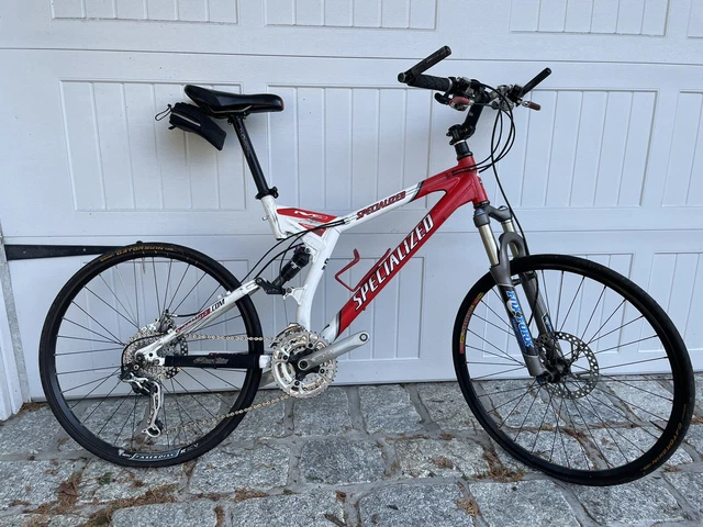 SPECIALIZED S WORKS Bike M4 FSR Full Suspension MTB XC Large/XL 2001/ ...