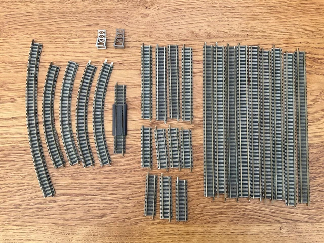 FLEISCHMANN N GAUGE railway track bundle £7.50 - PicClick UK
