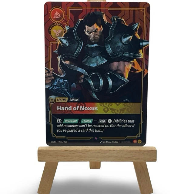 LEAGUE OF LEGENDS Riftbound TCG Hand of Noxus 253/298 Rare Foil £2.06 ...