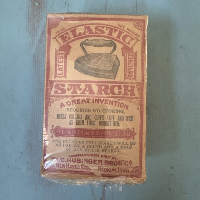 VINTAGE ELASTIC STARCH Box Full $49.99 - PicClick