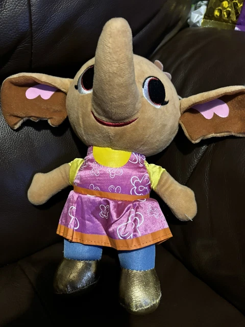 CBEEBIES BING BUNNY Sula Elephant 8 inch Soft Plush Toy £4.99 - PicClick UK