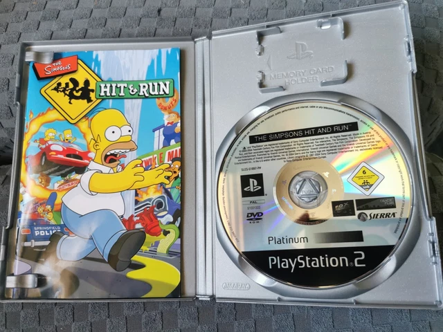 THE SIMPSONS HIT and run ps2 platinum. Sony PlayStation 2 rare near ...