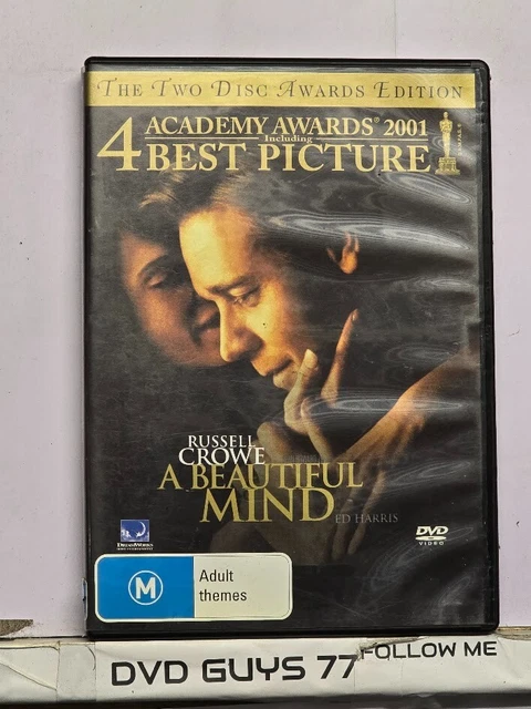A BEAUTIFUL MIND - DVD - Region 4 £4.21 - PicClick UK