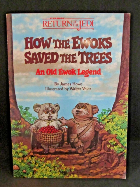 RETURN OF THE Jedi How The Ewoks Saved The Trees 1984 Star Wars ...