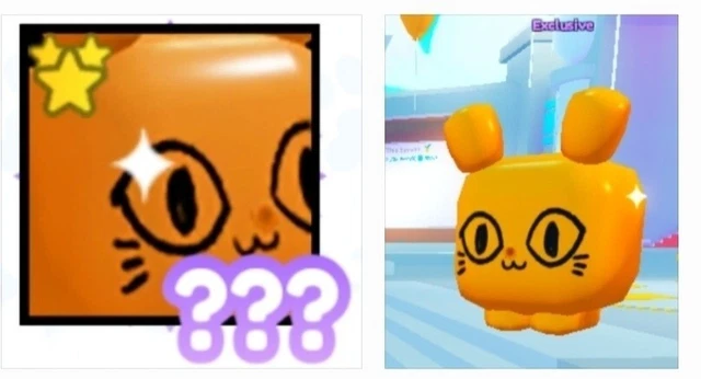 PET SIMULATOR X (Huge Balloon Cat/Orange) Check out my other listing. £ ...