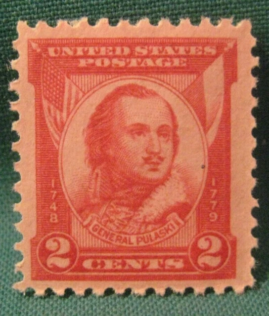2C GENERAL PULASKI-MNH Single-Scott #690-Issued 1930 $1.45 - PicClick