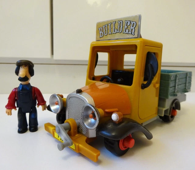 POSTMAN PAT BUILDER Truck Vehicle with Sounds + Ted Glen Action Toy ...