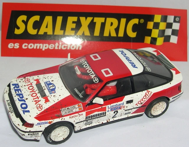 SCALEXTRIC ESPAGNE ALTAYA Rally Mythiques Toyota Celica GT4 #2 Effet ...