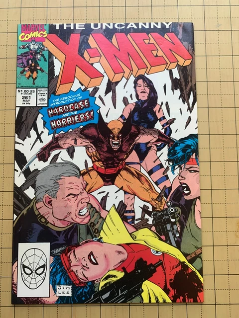 UNCANNY X-MEN #261 - 1er Hardcase and the Harriers (Marvel mai 1990 ...