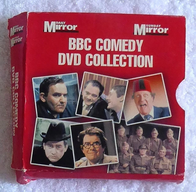 DAILY MIRROR BBC Comedy DVD Collection - Rare 8 Discs £24.95 - PicClick UK