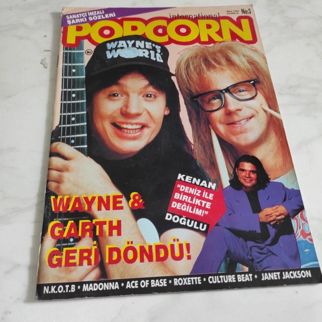 WAYNE'S WORLD JANET Jackson NKOTB Ace of Base Roxette East 17 Madonna ...