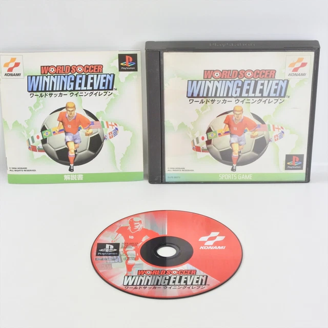 WORLD SOCCER WINNING ELEVEN PES PS1 Playstation For JP System 1029 p1 £ ...