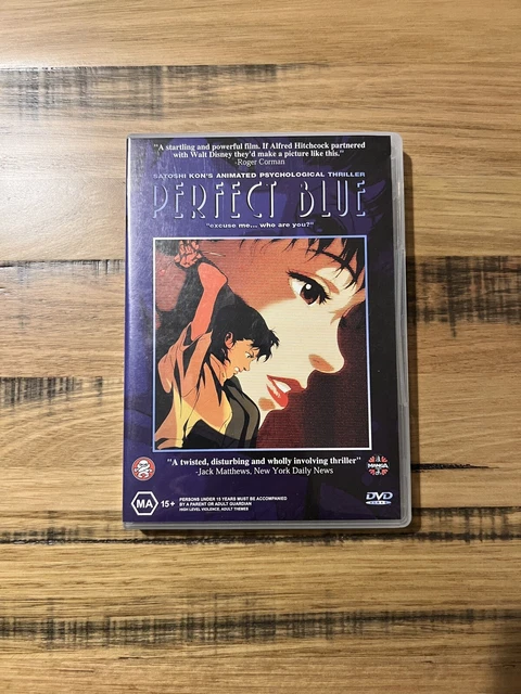 PERFECT BLUE (1997) DVD Madman Video - Anime Manga (R1 R2 R4) MA15+ $40 ...