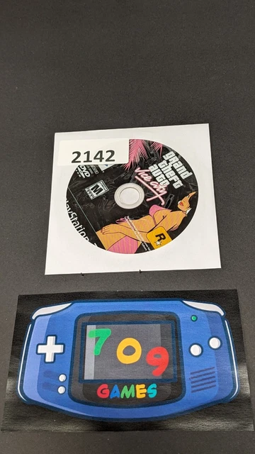 GRAND THEFT AUTO: Vice City (Sony PlayStation 2, 2002) PS2 DISC ONLY $4 ...