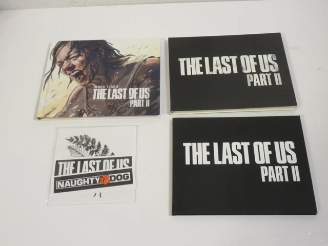 THE LAST OF Us Part Ii Collector Ellie Stickers Art Book Lithograph New ...