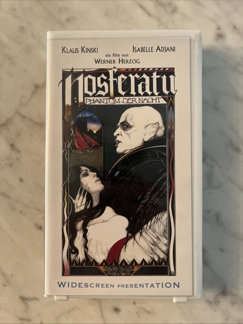 Nosferatu Phantom Der Nacht Werner Herzog Vhs Klaus Kinski 1979 Horror