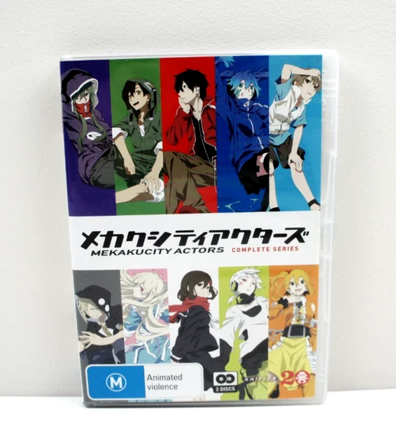 MEKAKUCITY ACTORS COMPLETE Series Collection DVD Region 4 NTSC RARE OOP ...