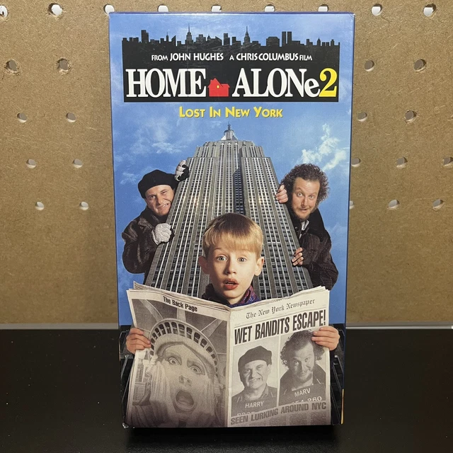 HOME ALONE 2: Lost in New York VHS 1993 movie Macaulay Culkin Joe Pesci ...