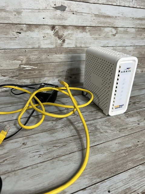 ARRIS SURFBOARD DOCSIS 3.0 Cable Modem And AC1600 Dual Band Wi-Fi ...