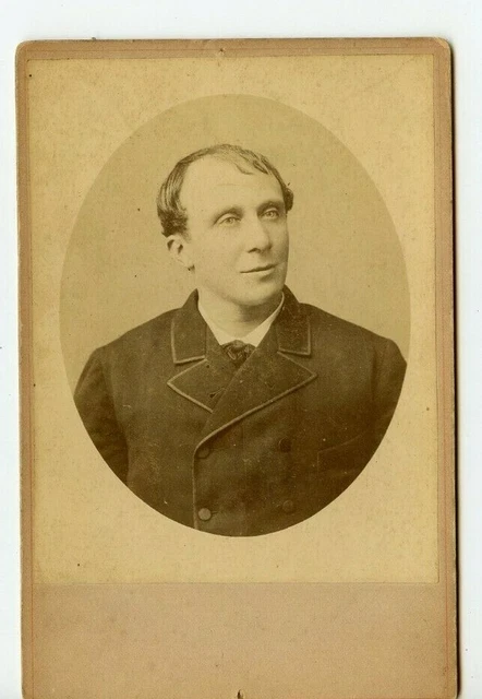 VINTAGE GABINETE TARJETA Famosos Holandesa Actor Louis Bouwmeester EUR ...