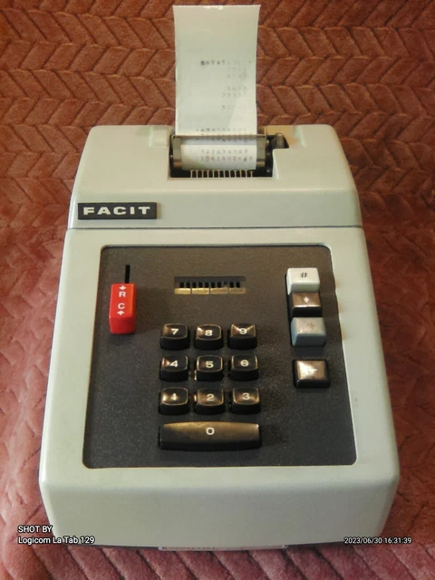 MACHINE À CALCULER FACIT EUR 35,00 - PicClick FR