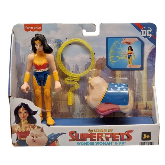 FISHER PRICE DC League of Super-Pets Wonder Woman & PB £5.95 - PicClick UK