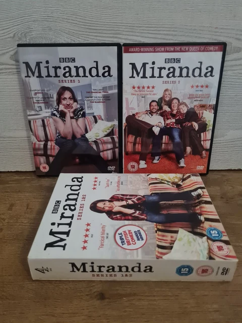 MIRANDA SERIES 1 And 2 Complete BOXSET (DVD, 2011) {BBC Comedy} [Region ...